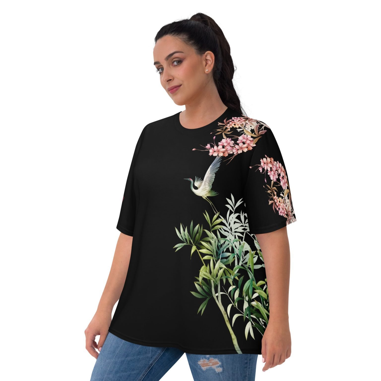 Tai Chi White Crane Spreads Wings Women’s T-Shirt | Tai Chi Styles